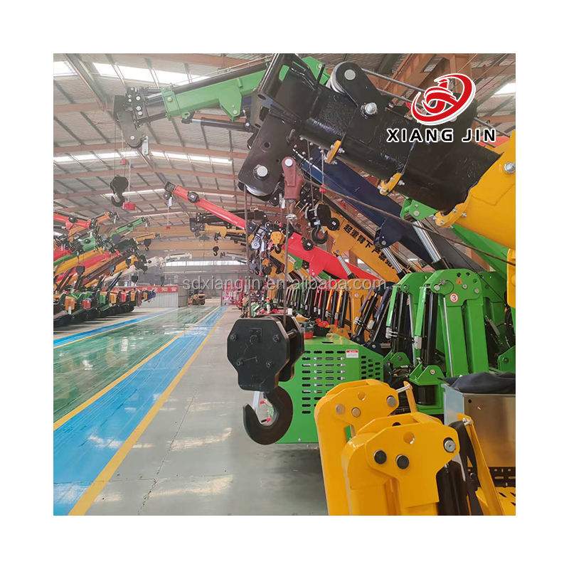 Flexible Rubber Track Spider Crane With Optional Remote Control for ...