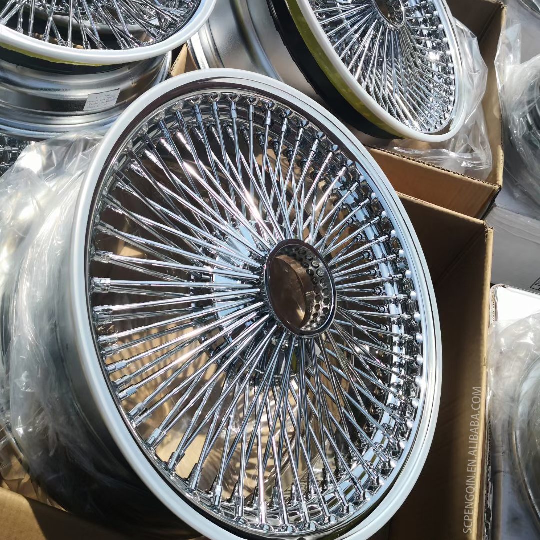 Chrome Spoke Wheels for Cars - Custom Forged & Racing
