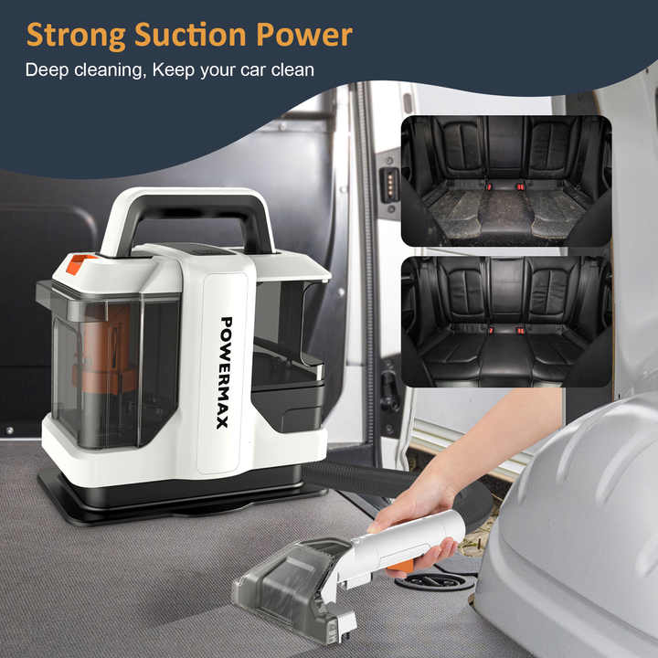 Electric Wet & Dry Carpet Cleaning Machine Bagless Portable Sofa Vacuum ...