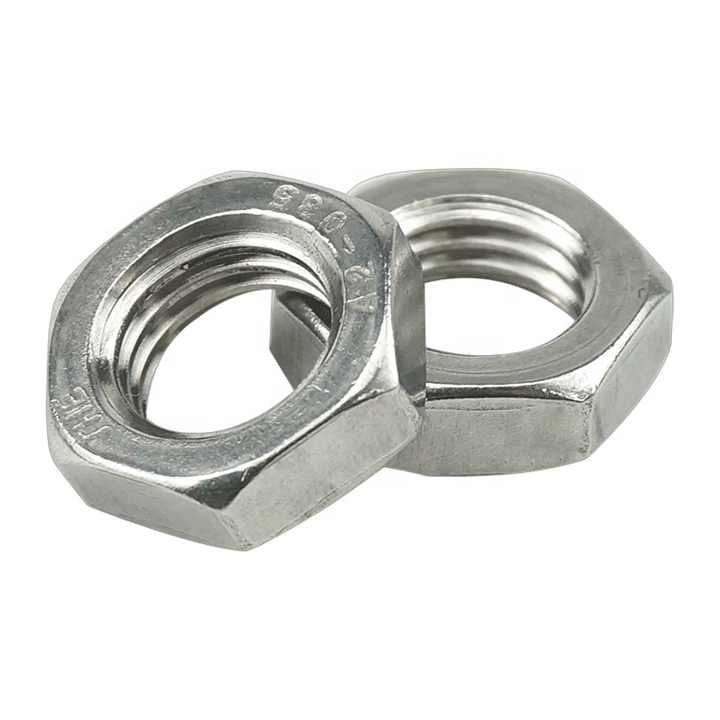 Factory Direct A2-70 Hex Lock Nuts 1/4-20 Stainless Steel SS304 ...