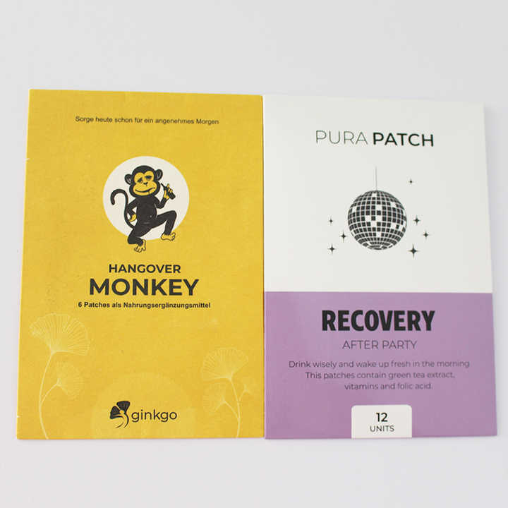 2022 Hot Selling Self Adhesive Vitamin Stickers - Energy Boost Patches