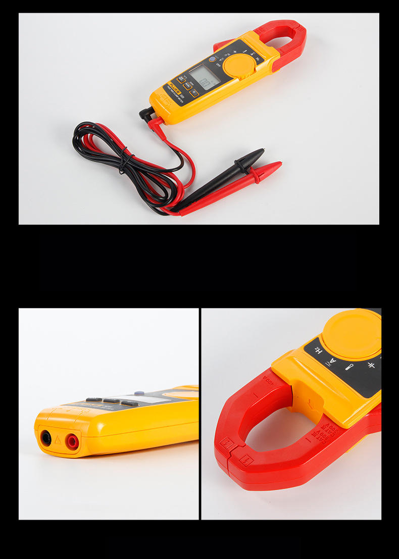 FLUKE 325 Clamp Meter F325 323 324 True RMS Digital Multimeter 400A ...