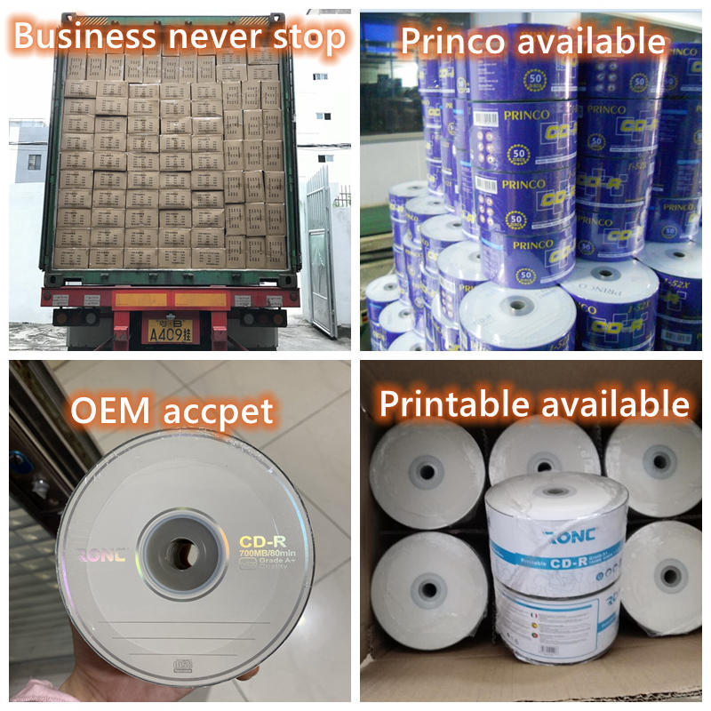 Wholesale Blank Disk Cd-R Cd En Blanco Imprimible Blank Dvd Rw Cd R ...