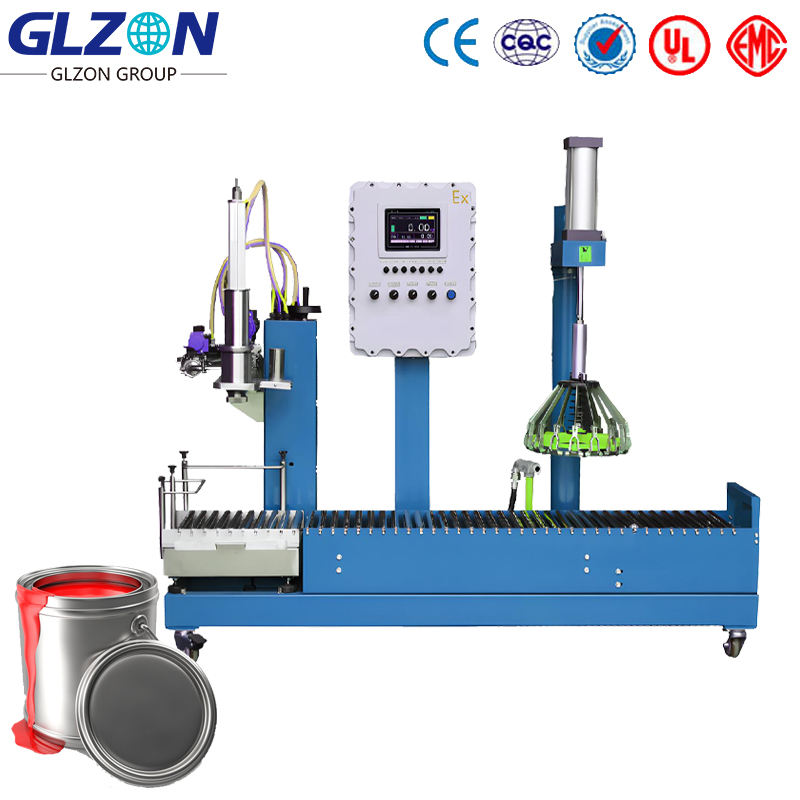 Paint Filling Machine, Liquid Filling Machine, Industrial Filling ...