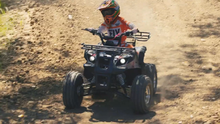 Tao Motor 49cc Quad Bike - Affordable 2-Stroke ATV for 8+ Years ...