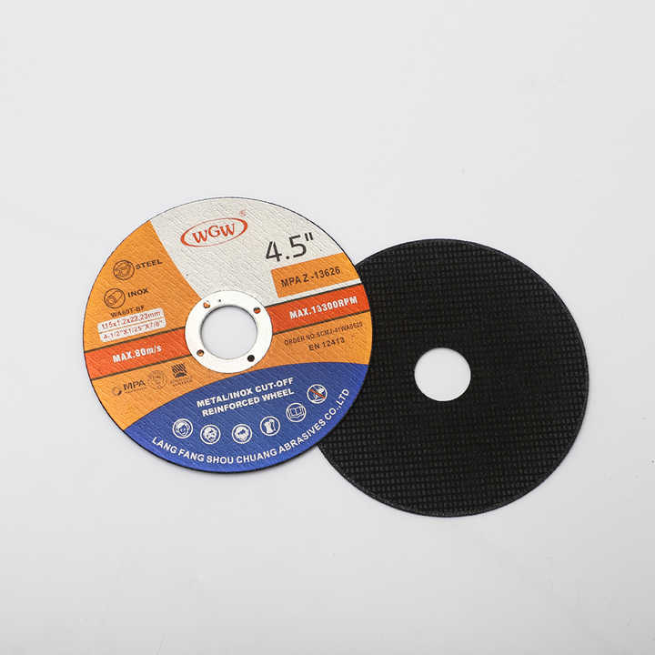 Abrasive Wheel 4.5inch Cutting Disc Faster Grinding Rates MPA EN12413 ...