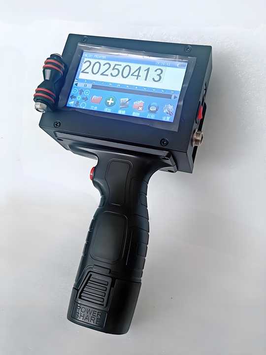 1760 Touchscreen Date Label QR Code Barcode Printer