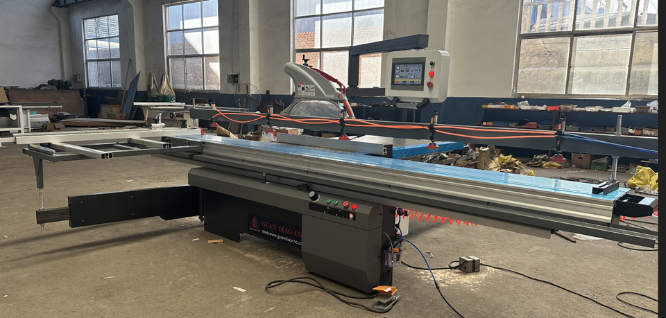 Automatic Horizontal Sliding Table Panel Saw Machine High-Accuracy ...