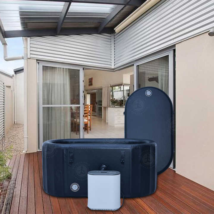 Customized Inflatable Outdoor Spa Hot Tub Recovery Portable PVC Hot Spa ...