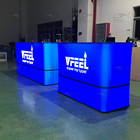 6.5ft Backlit Light Box Counter - Portable Exhibition Display