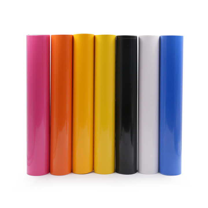 Multiple 0.61x50m PVC Professional Permanent Vinyl Sticker Roll