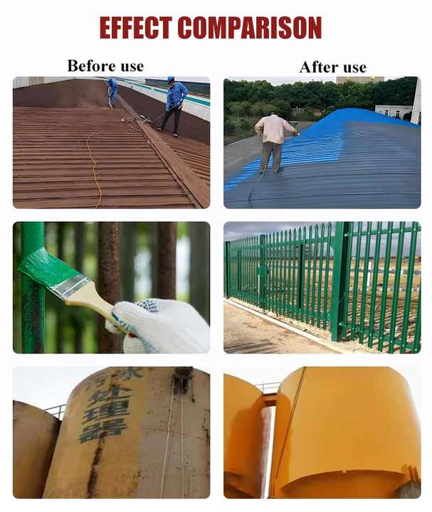 Alkyd Anti-corrosion Paint/anti-rust Coating Metal Paint for Wood or ...