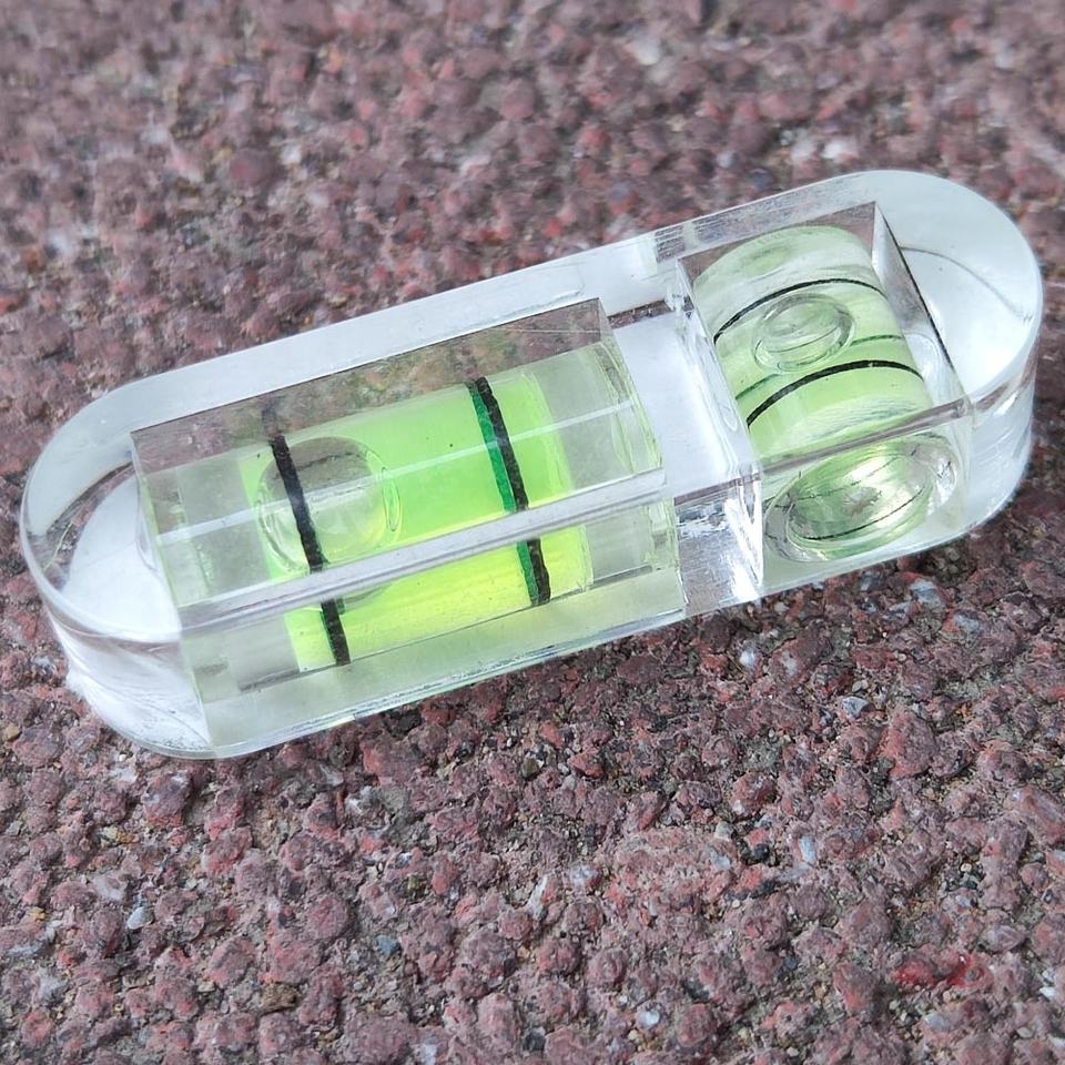 KACY Two Axis Mini Bubble Level - Precision and Customization