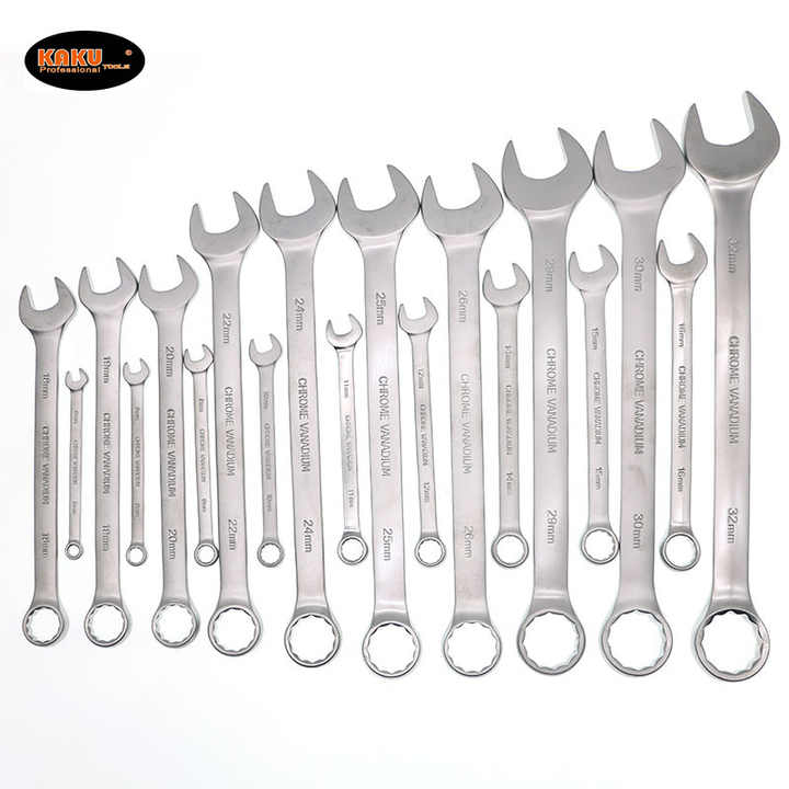 KAKU Chinese Factory 8mm-32mm Repair Dual Purpose Combination Spanner ...
