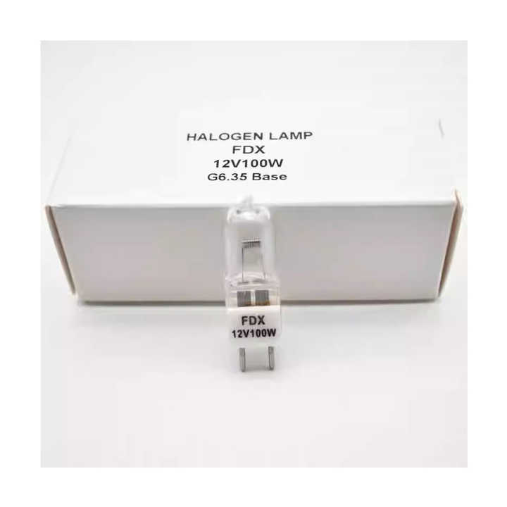 HoneyFly FDX Microscope Halogen Lamp Bulb G6.35 12V 100W 3200K for ...
