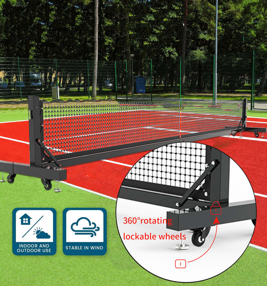 Arronax Professional Galvanized Pipe Pickleball Net Indoor and Outdoor ...