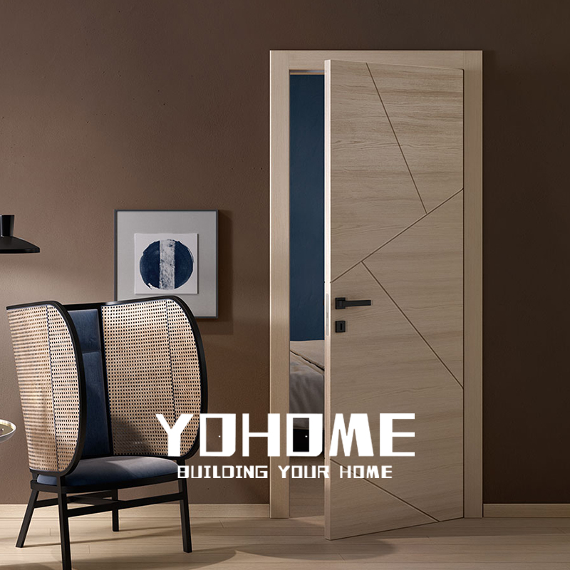 Eco-Friendly Wooden Doors for Salons - Quiet & Stylish