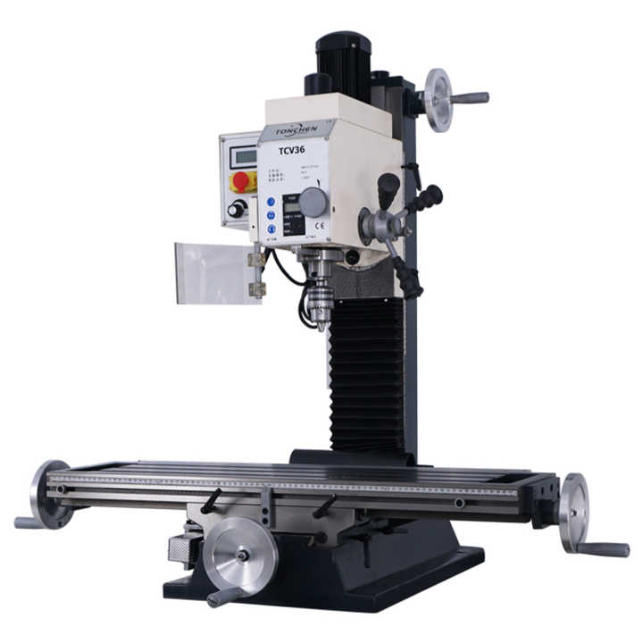 TCV36 Brushless Motor Vertical Mini Metal Milling Machine