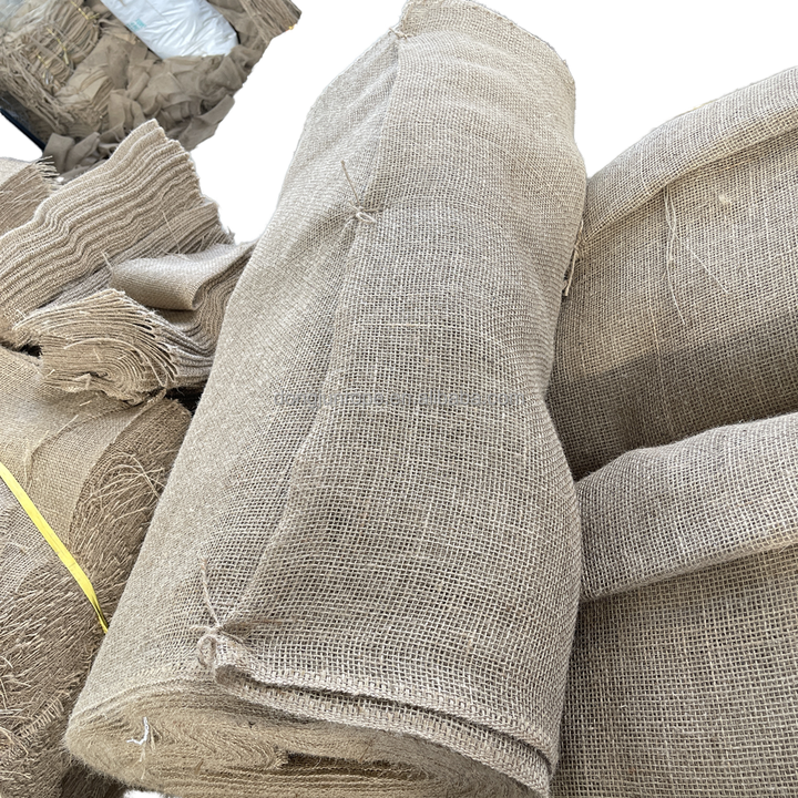 Recyclable Eco-Friendly Jute Hessian Roll Soft Biodegradable Yute ...