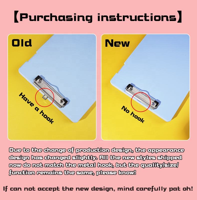 Wholesale Plastic Storage Clipboard with Sublimation