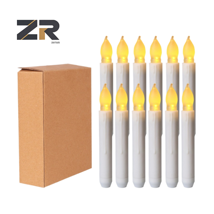 ZERUN 3D Flameless Magic Wand Battery Operated Floating Candles for ...