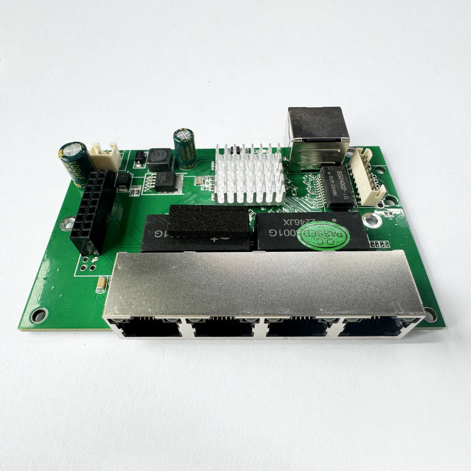 5 Port Gigabit Ethernet Switch PCB - 1000mbps Network Module