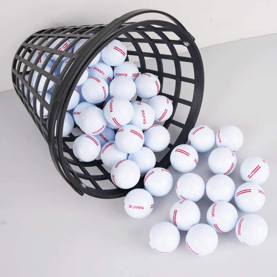 High Quality White Range Ball Custom Logo Factory Price 2 Layer Driver ...
