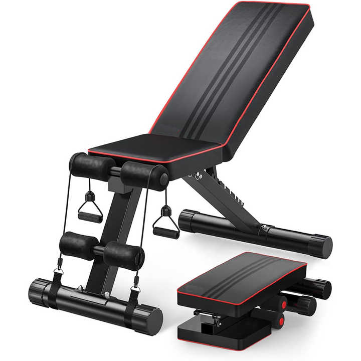 Adjustable Metal Weight Bench Press 700 Pounds Load Capacity Foldable ...