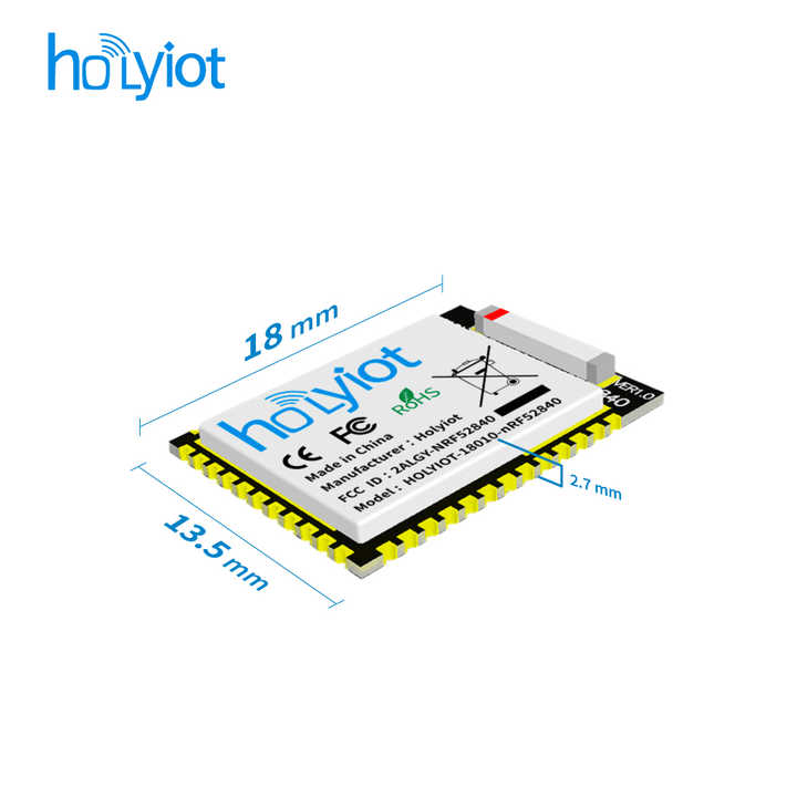 Nrf52840 Ble Module Long Range 5.3 Receiver with Bqb Fcc Ce Kc ...