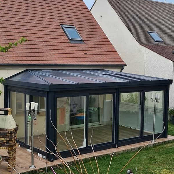 DTOP Sunroom Extension Cabin House - Modern Glass Houses