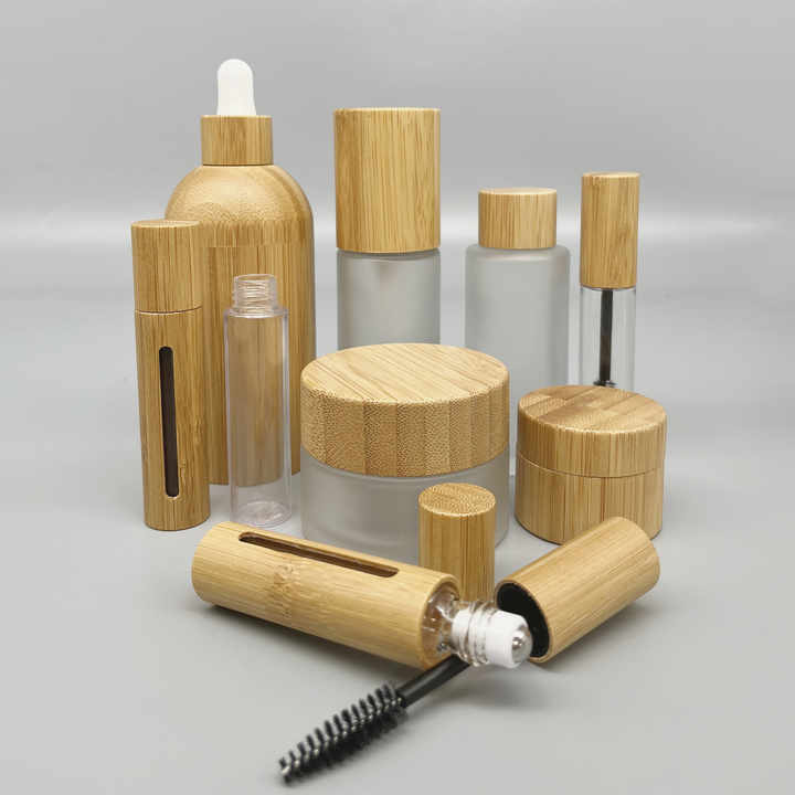 Wholesale 100% Biodegradable Bamboo Cosmetics Packaging