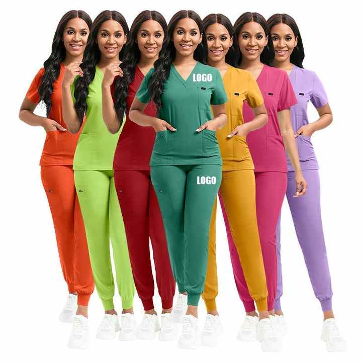 Top Sell Breathable Hospital Uniforms Casual Medical Scrubs for Women ...