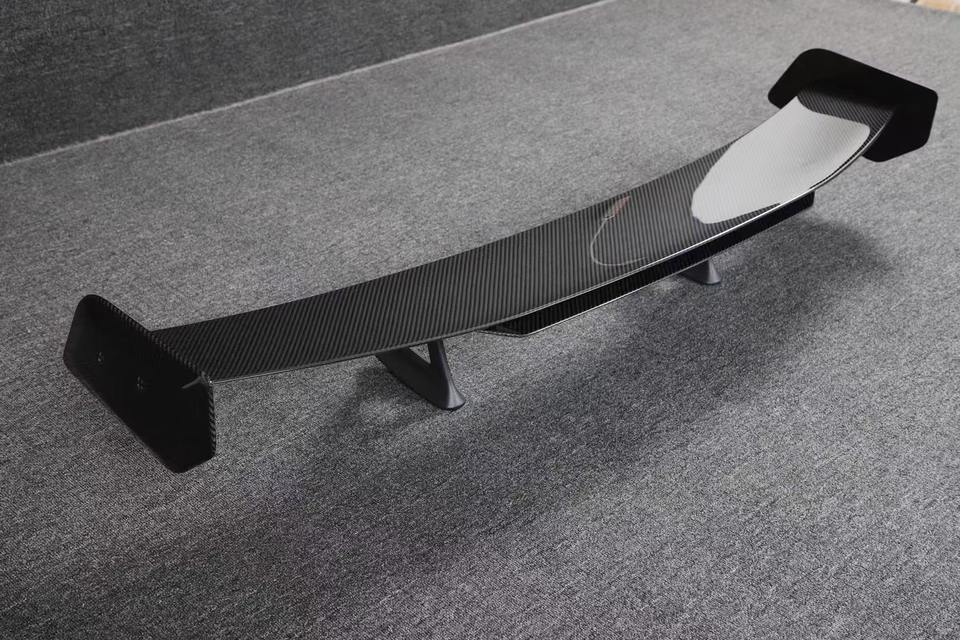 For BMW G87 M2 Dry Carbon Fiber Goose Top Spoiler Universal Three-Box ...
