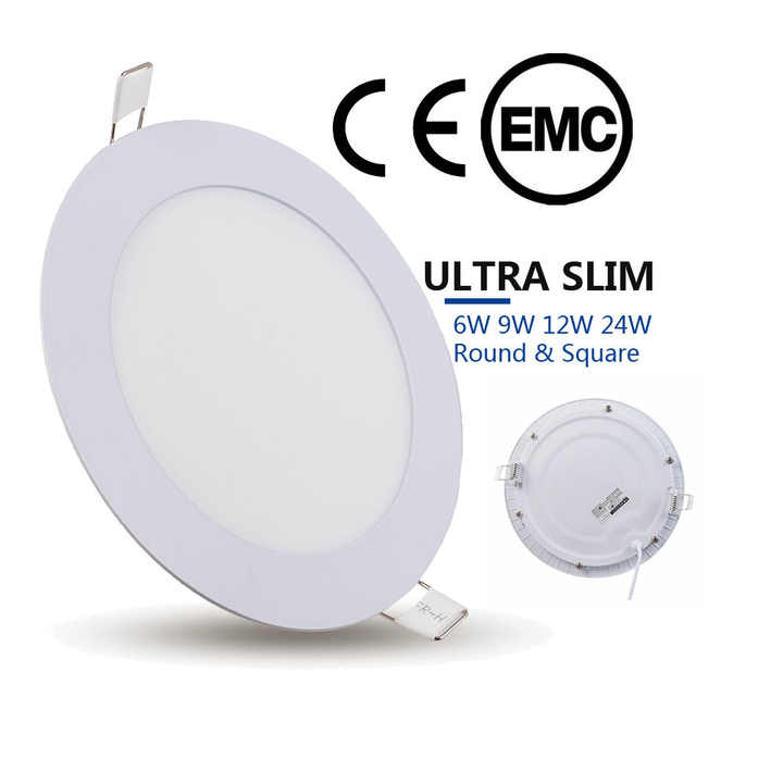 Ce Emc 6w 12w 18w 24w 4inch 6inch 8inch 11inch ultra Slim Recessed Led ...