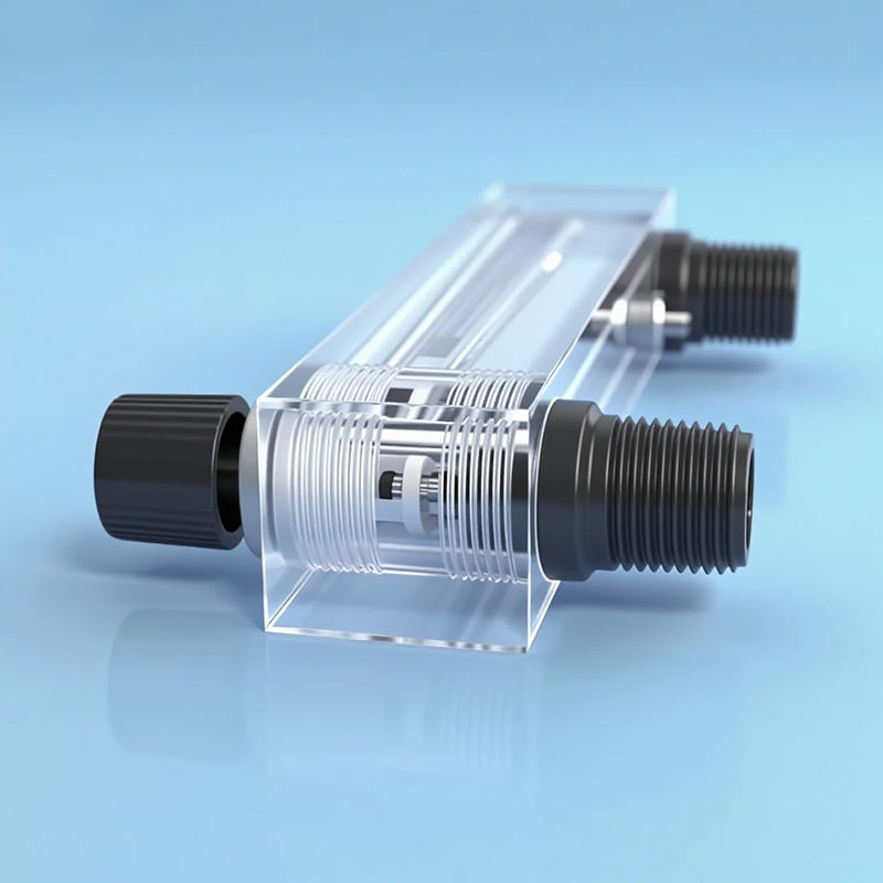 Haiyixing 100L Panel Mount Flow Meter for Liquid and Gas Easy ...