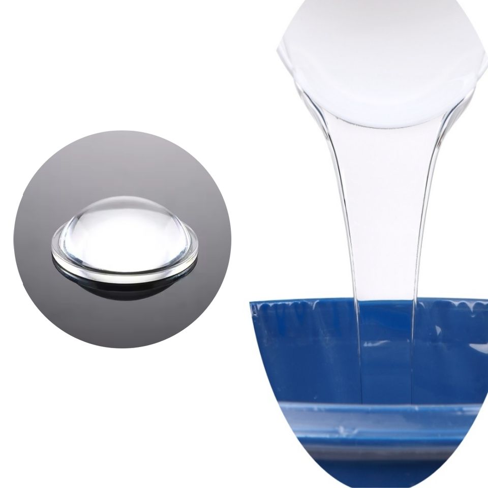 High Transparent Liquid Silicone Rubber for LED Lights & Optical Lens ...