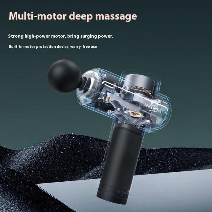 New Multi-motor Deep Massage Gun Professional Smart Grade Fasical Gun ...