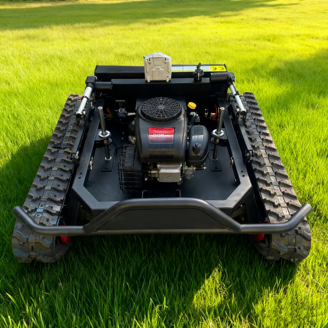 Off-road tank 800mm Orchard Mower Remote Control zero Turn Mower All ...