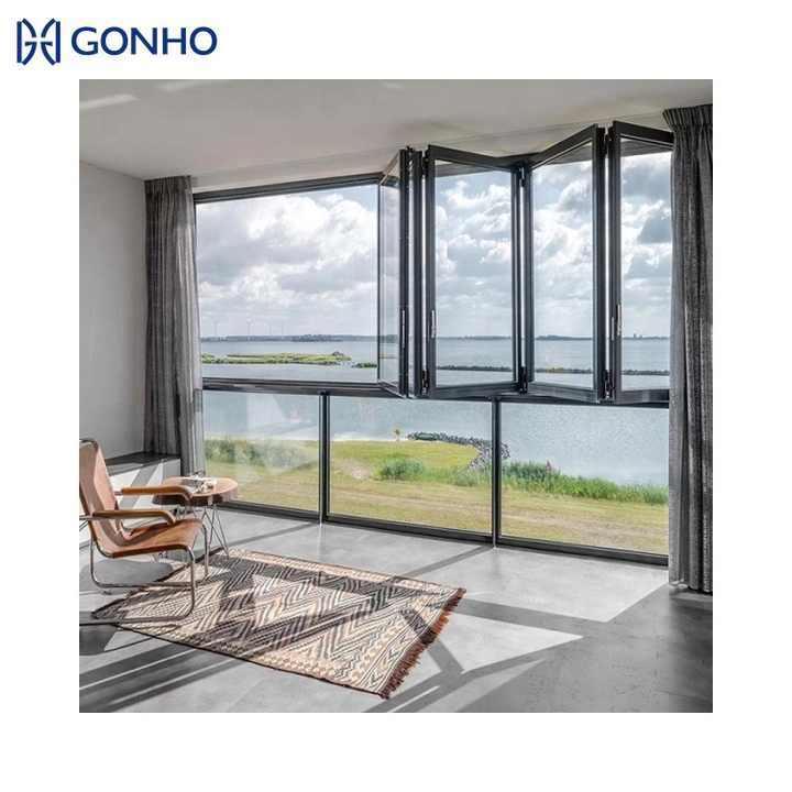 GONHO Hot Sale Hurricane Impact Windproof Double Glazed Insulated ...