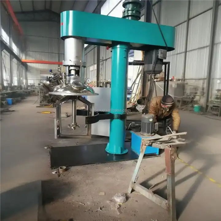 Laboratory Plaster Paint Mixer Real Stone Paint Vacuum Scraper ...