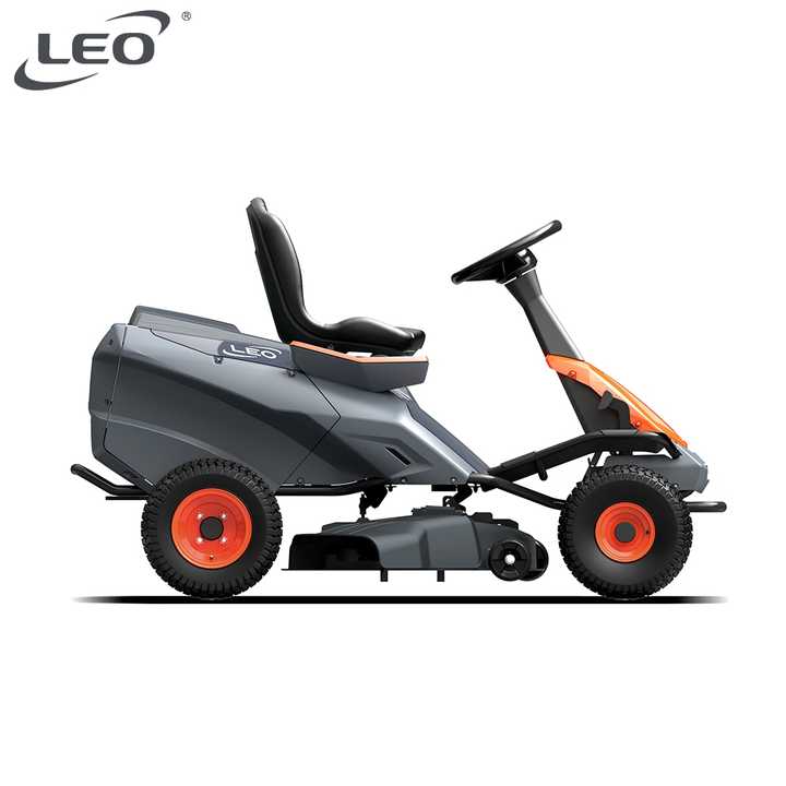 LEO Lrm38li - Efficient Cordless Lawn Mower for Large Lawns