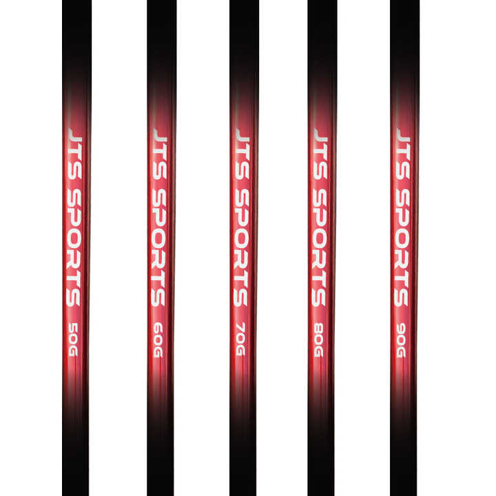 Lightweight Golf Club Shafts - Red Kevlar Carbon Graphite