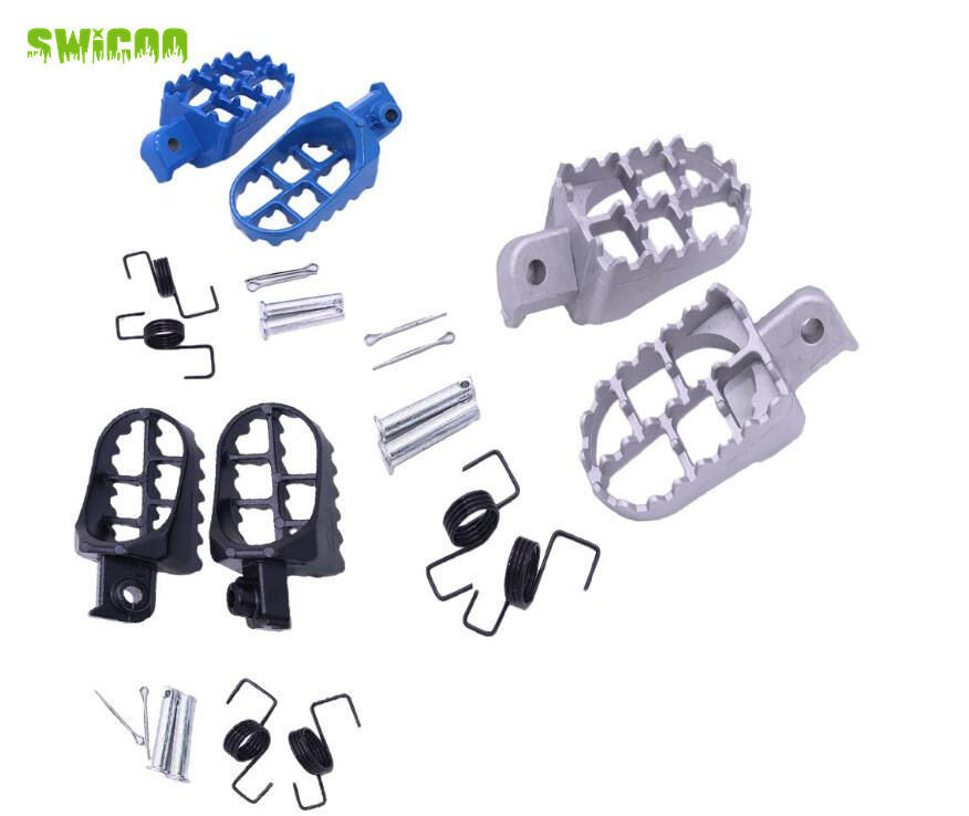 SWICOO Aluminium Footpeg Footrest Rests Pedals Foot Pegs for XR50R ...
