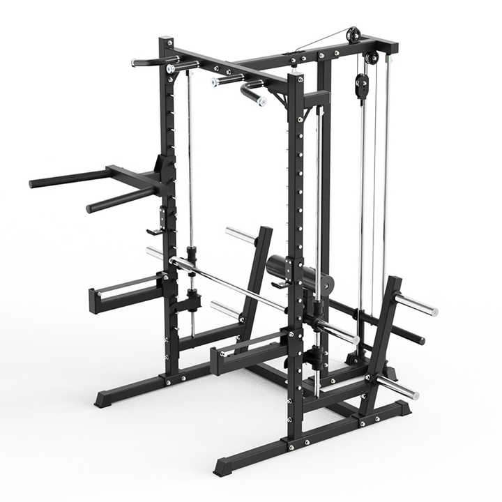 Commercial Adjustable Functional Trainer Power Gym Equipment Smith ...