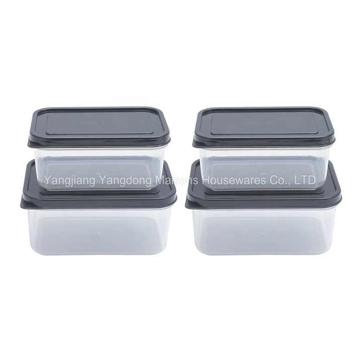 Maisons Reusable Meal Prep Container for Refrigerator 400ml Plastic ...