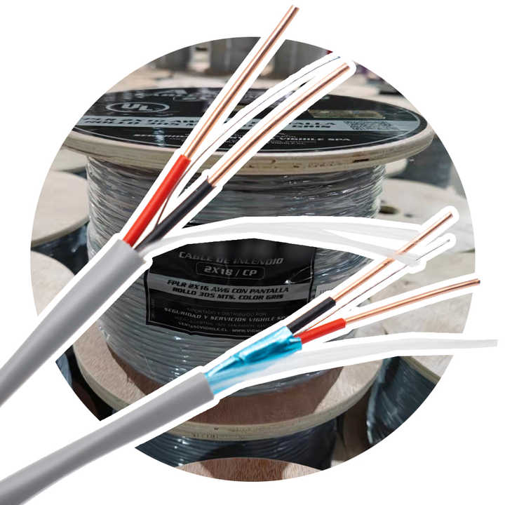 UL FPL FPLR FPLP Fire Copper Alarm Cable 1.5mm*2c 1mm*2c 100m 305m 500M ...