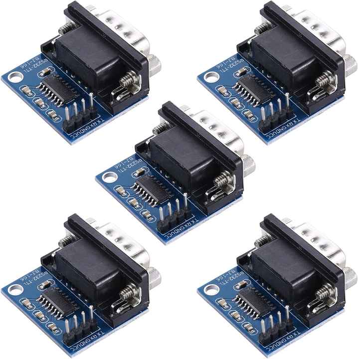 Módulo de interfaz serie RS232 a TTL MAX3232 DB9 macho RS232 Serial Prot convertidor módulo ...