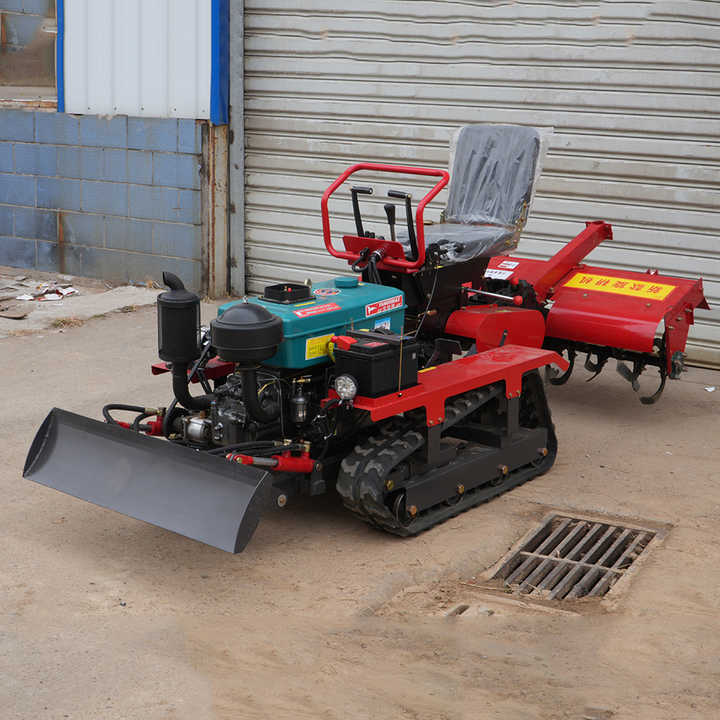 High Quality Multifunction Mini Dryland Tracked Tractor Agricultural ...