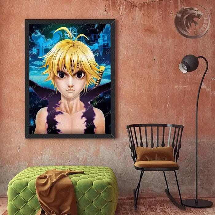 3D Anime Poster - Moving Poster Anime 3D Posteranime 3D