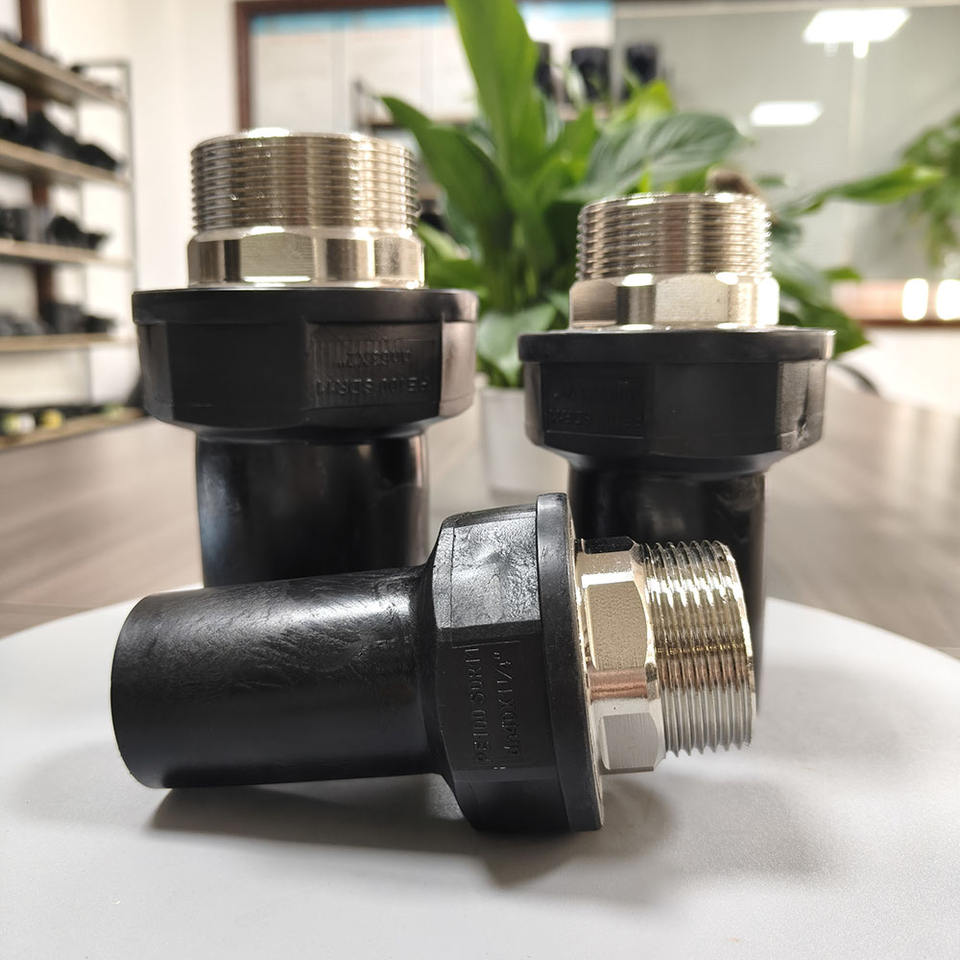 25mm*3/4\" Butt Weld HDPE Male Thread Transition Adaptor Smooth ...